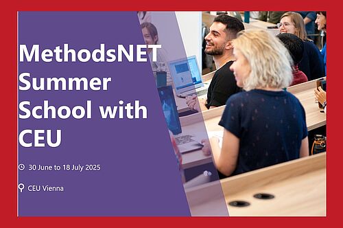 MethodsNET Summer School with CEU